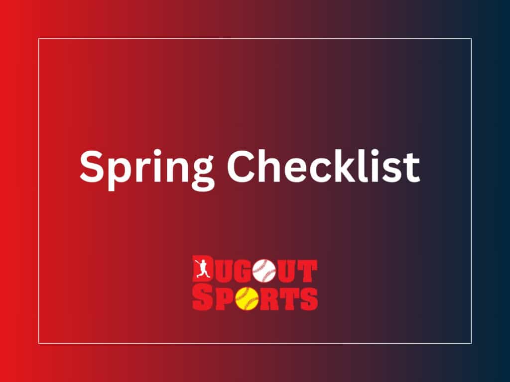 Baseball and Softball Spring Checklist | The Woodlands, Texas